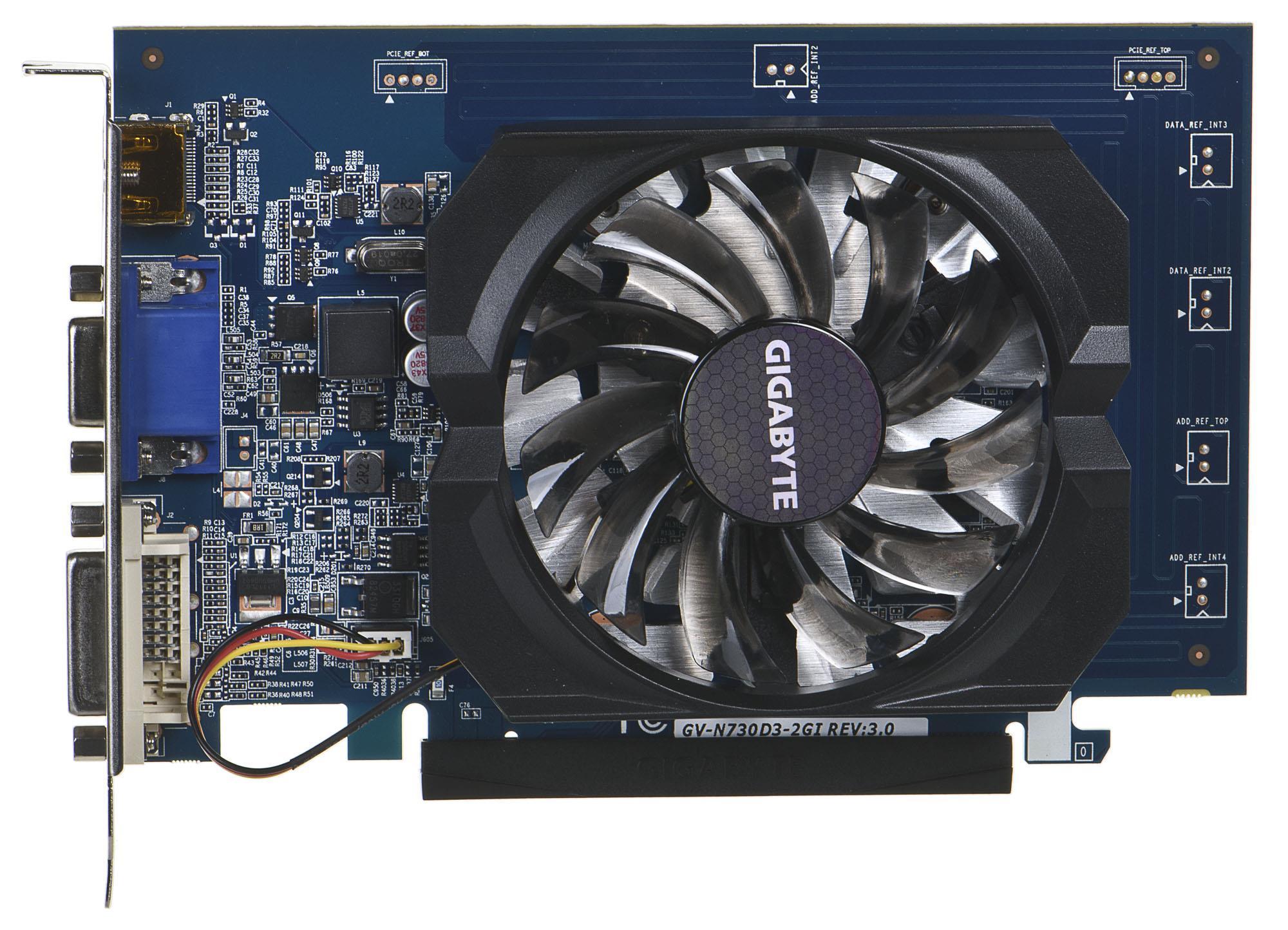 Vaizdo plokštė Grafikos plokštė|GIGABYTE|NVIDIA GeForce GT 730|2 GB ...