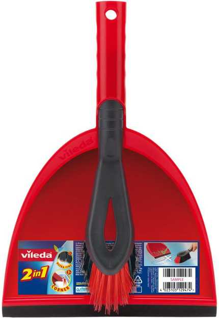 Dust Pan and Vileda 2in1, modelis - 141742, žema kaina | Varle.lt