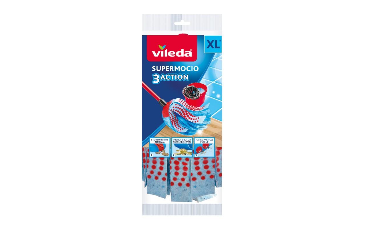 Mop Refill Vileda 3Action Velour XL, modelis - 167968, žema kaina ...