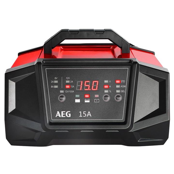 WORKSHOP RECTIFIER WITH STARTING FUNCTION AEG WM15 6V / 12V, 15A, 100A ...