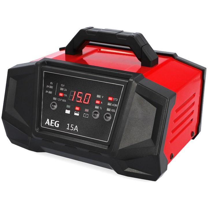 WORKSHOP RECTIFIER WITH STARTING FUNCTION AEG WM15 6V / 12V, 15A, 100A ...