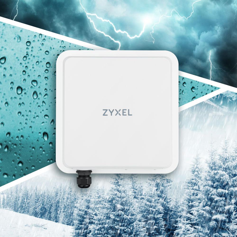 Šakotuvas ZYXEL 5G OUTDOOR IP68, 4G & 5G SUPPORT N1 / N3 / N5 / N7 / N8 ...