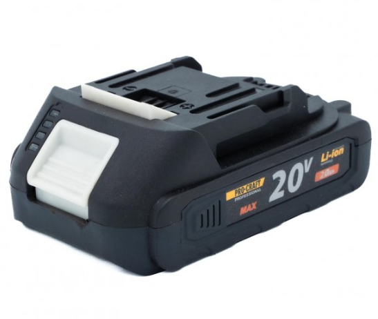 Akumuliatorius ProCraft 20 / 2A, 20V Li-ion, 2000mAh, žema kaina | Varle.lt