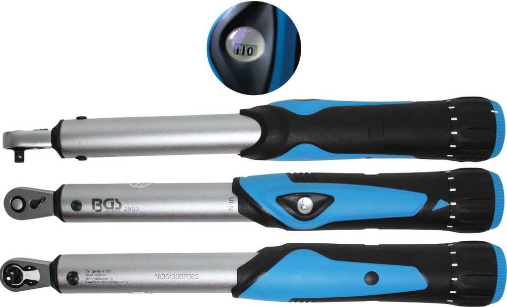 Dinamometrinis raktas BGS Technic 2803 | 1 / 4" | 5-25Nm, žema kaina | Varle.lt