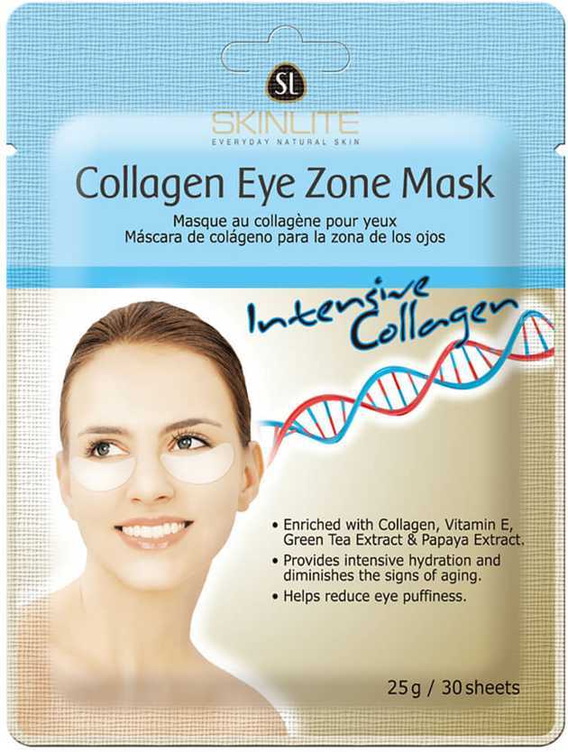 Skinlite Collagen Eye Zone Mask paakių pagalvėlės Collagen 30 vnt ...