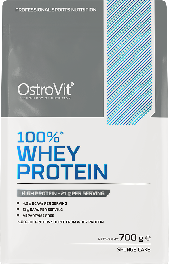 OstroVit 100% Whey Protein 700 g biszkoptowy, žema kaina | Varle.lt