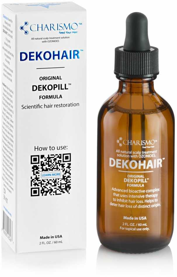 Charismo Usa DekoHair™ priemonė nuo plaukų slinkimo, 60 ml., žema kaina ...