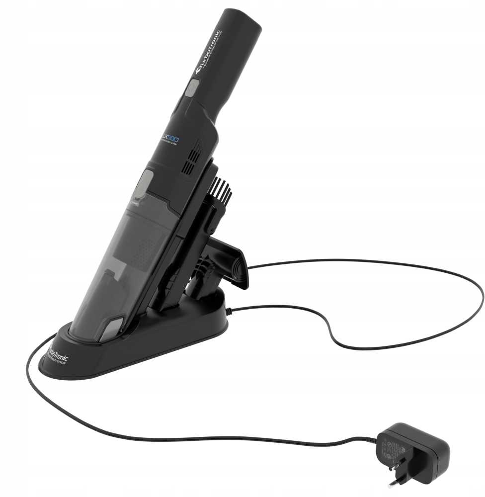 Rankinis dulkių siurblys TurboTronic belaidis be maišelio 12 kpa Super ...