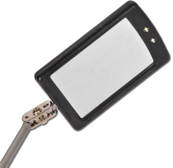 Bgs Technic LED ekrano apžiūrėjimo veidrodis | 285 - 870 mm (9302 ...