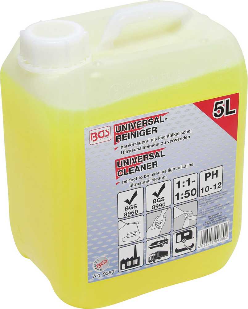 Bgs Technic Universalus valiklis | 5 l | skirtas aukšto slėgio ir ...