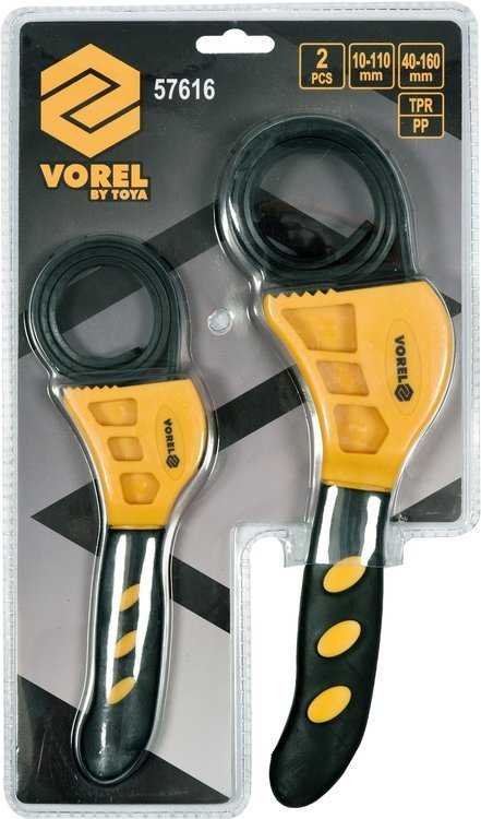 VOREL KLUCZ DO FILTRA OLEJU KPL.2vnt.. 10-110 / 40-160mm, modelis ...