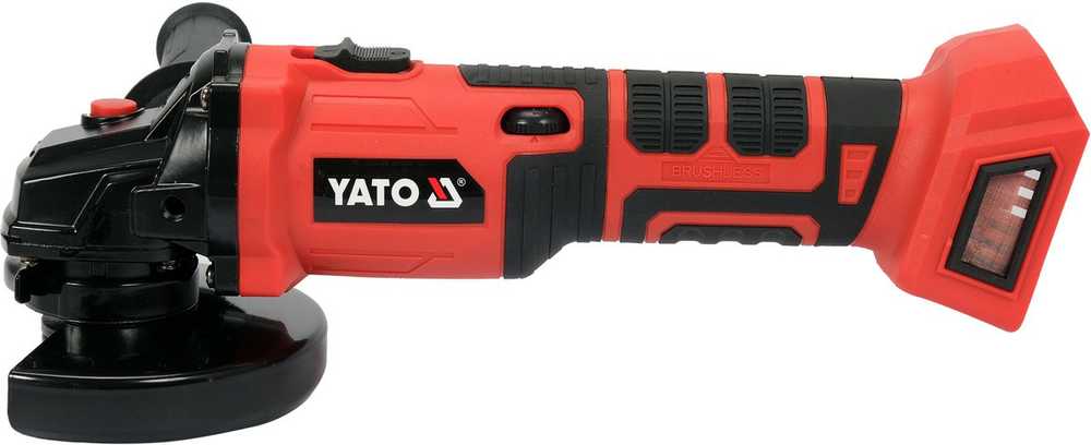 Yato Akumuliatorinis kampinis šlifuoklis | be baterijos | su greičio reguliavimu | 125 mm | 18V ...