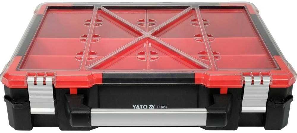 Yato Dėžutė smulkiems daiktams | 490 X 420 X 115 mm | 12 dėžučių (YT ...