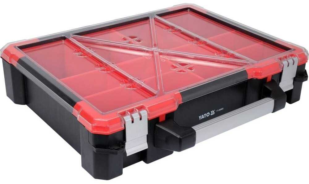 Yato Dėžutė smulkiems daiktams | 490 X 420 X 115 mm | 12 dėžučių (YT ...