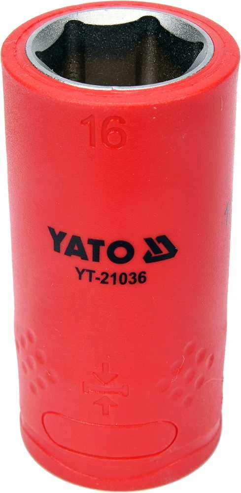 Yato Galvutė izoliuota 16 mm, 1 / 2" VDE (YT-21036), žema kaina | Varle.lt