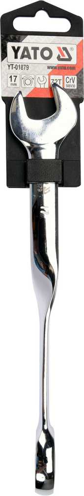 Yato Raktas kombinuotas terkšlinis | perlenktas X | 17 mm (YT-01879), žema kaina | Varle.lt