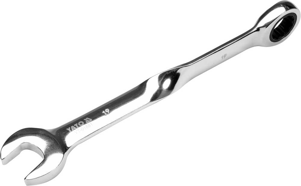 Yato Raktas kombinuotas terkšlinis | perlenktas X | 19 mm (YT-01881), žema kaina | Varle.lt
