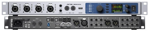 RME Fireface UFX II - USB [30 IN / 30 OUT] garso sąsaja, modelis ...