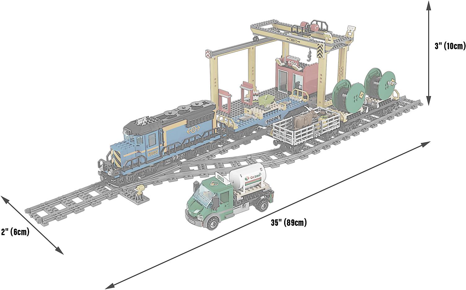 LEGO Krovininis traukinys 60052, modelis - 60052, žema kaina | Varle.lt