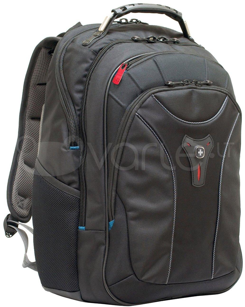 Wenger Backpack for laptop 17'' CARBON juodas, žema kaina | Varle.lt