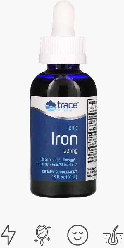 Trace minerals joninė Geležis su mineralais, skysta 56 ml, žema kaina ...