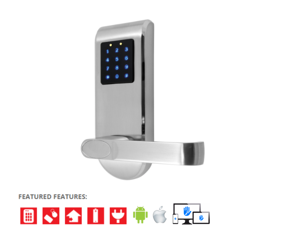 Eura Smart lock TTLock system, modelis - ELH-82B9, žema kaina | Varle.lt