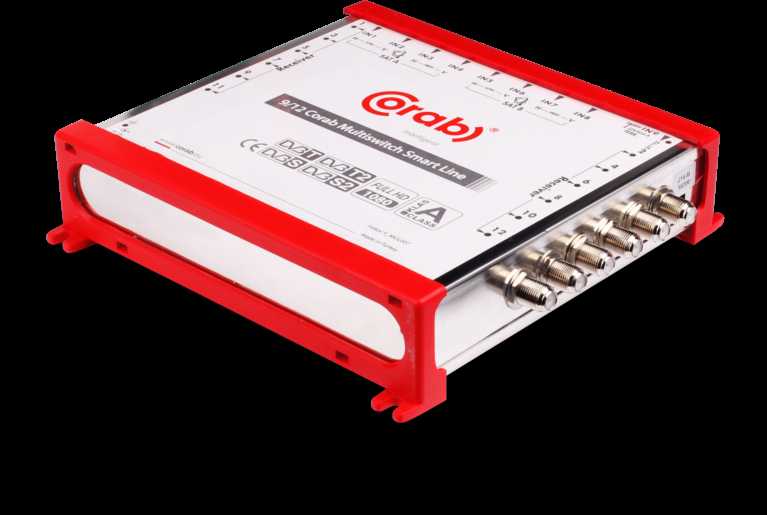 MULTISWITCH SMART LINE 9 / 12 CORAB, modelis - Smart Line 9/12, žema ...