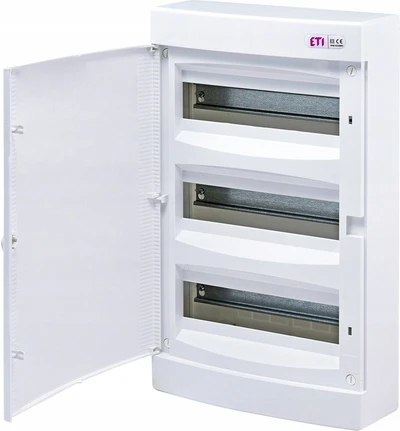 Eti-Polam Modulis Modulis Modulis 3 x 18 paviršiaus IP40 ECT3X18PO- s ...