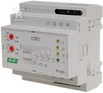 F&F Automatinis fazės perjungimas (PF- 451), modelis - PF-451, žema kaina | Varle.lt