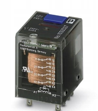 Phoenix Contact Pramoninė relė 4P 6A AgNi 24V DC, skirta ECOR-2 lizdui ...