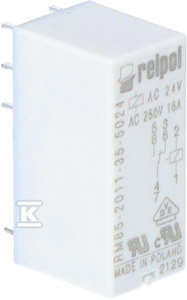 Relpol RM85 RELĖ 1P 16A ritė 24VAC, žema kaina | Varle.lt