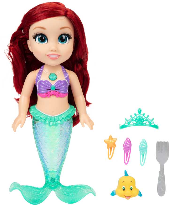JAKKS DISNEY PRINCESS Interaktyvi lėlė ARIEL, modelis - 224926, žema ...