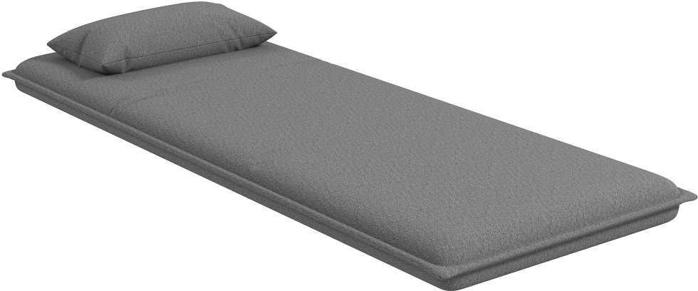 Fotelis HOMCOM Grindų sofa 3-in-1, minkšta sofa-lova su miegamąja ...
