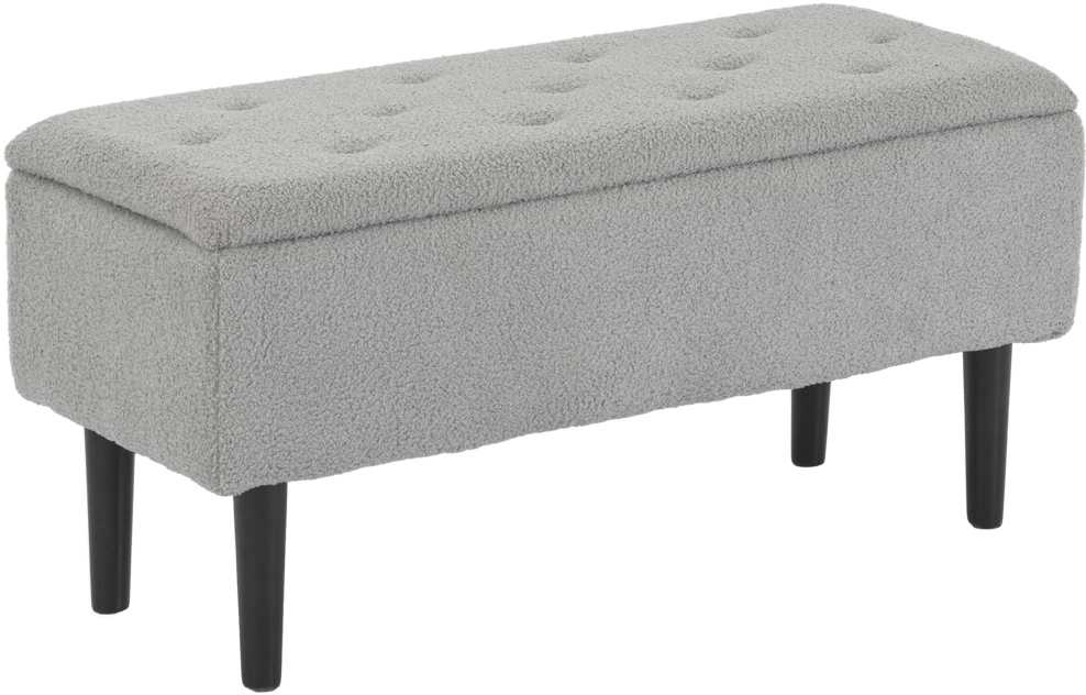 Homcom Suolas su daiktadėže, lovos suolas, minkštas suolas su ...