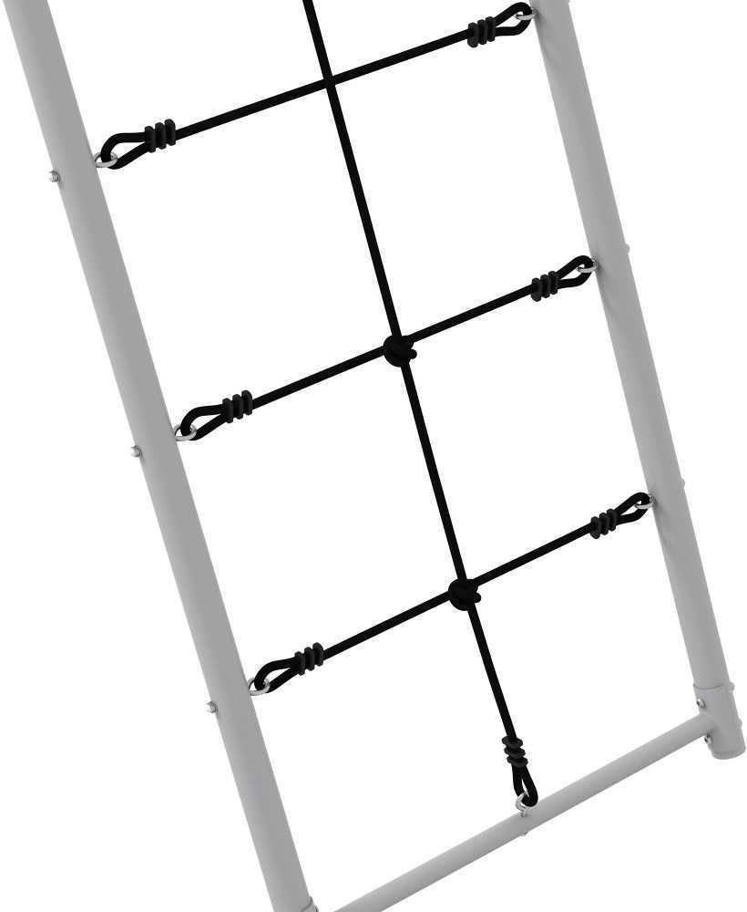 "Outsunny" vaikų sūpynės sūpynės sūpynės rėmas 2 sūpynės laipiojimo ...