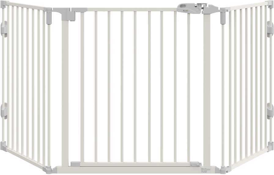 "PawHut" šunų barjeras sukonfigūruojamos reguliuojamo kampo ...