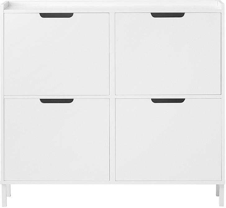 Sobuy Batų spinta su 4 skyriais, Batų lentyna, Batų spintelė ...