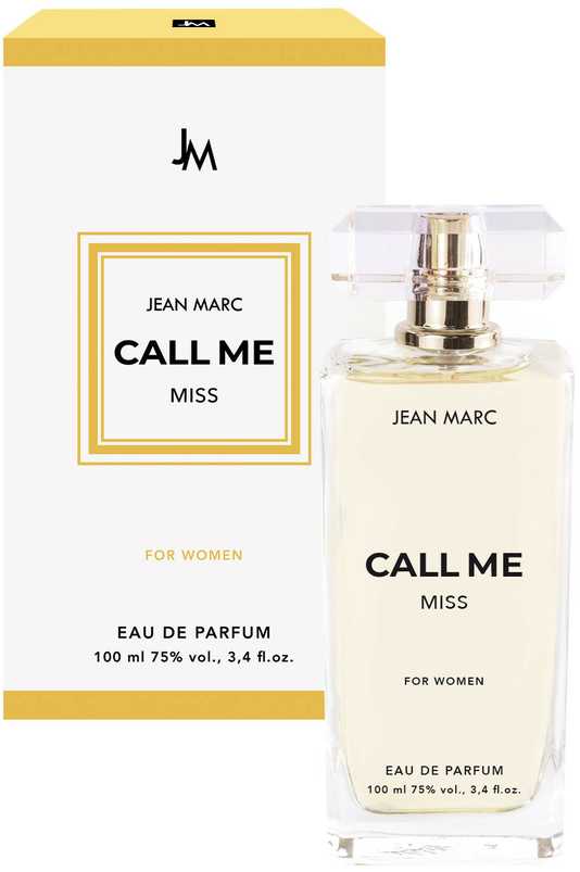 JEAN MARC Call Me Miss Women Vanduo perfumowana 100 ml, žema kaina ...