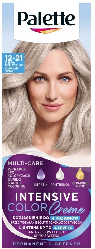 Palette Intensive Color Creme Dažantis kremas Nr.12-21 Sidabrinė Ash ...
