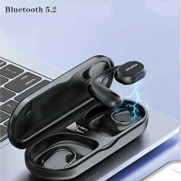 Air Conduction ausinės + Air Conduction Docking Station AWEI (T69 ...