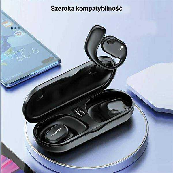 Air Conduction ausinės + Air Conduction Docking Station AWEI (T69 ...