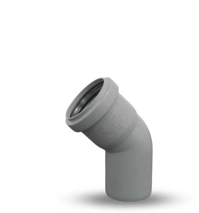 Armakan Vidaus kanalizacijos alkūnė , Ø 50 mm, 45°, žema kaina | Varle.lt