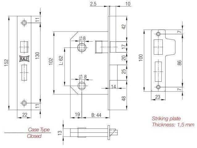 Kale_Killit Durų spragtukas Kale Kilit, žema kaina | Varle.lt