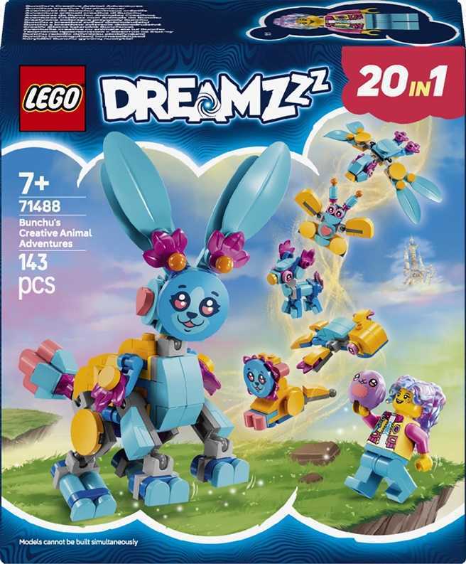 LEGO® DREAMZzz Kūrybiški Bunchu gyvūnų nuotykiai (71488), modelis ...