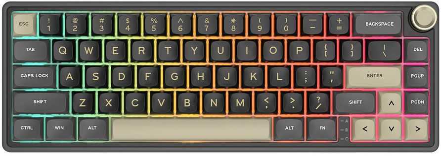 Royal Kludge RK R65 - US išdėstymas - Chartreuse Switches - Phantom ...