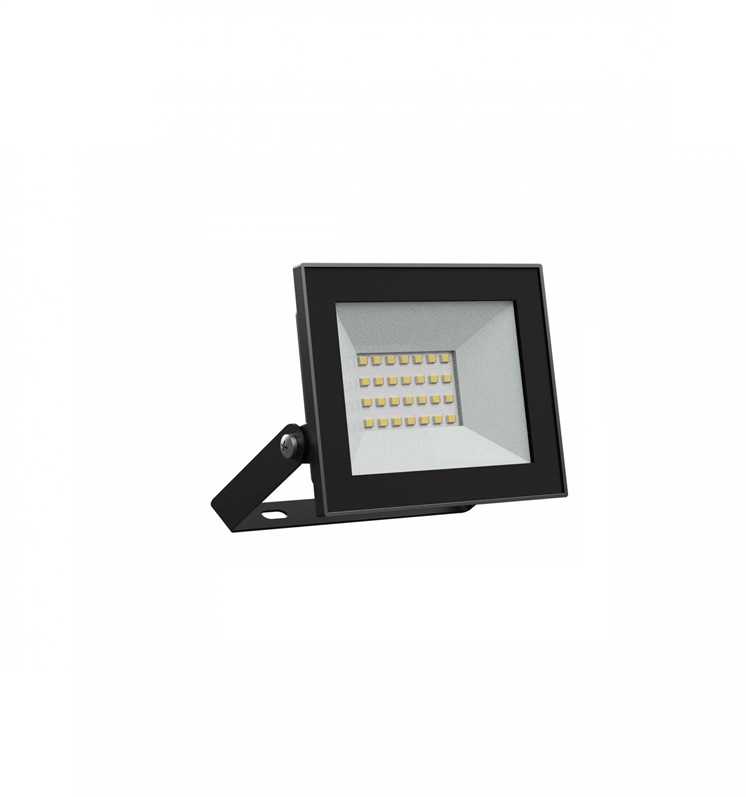 Spectrum PROŽEKTORIUS LAUKO LED 20W 230V NW IP65 Juodas, žema kaina ...