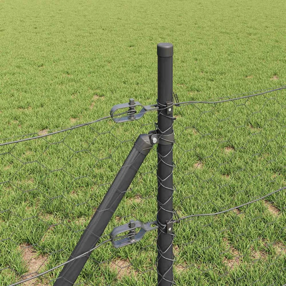 Tvorelės stulpas Pilka 10 x 0,5 m (50 mm tinklas), modelis - 3352768 ...