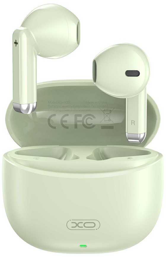 XO Bluetooth ausinės X33 TWS žalias, žema kaina | Varle.lt