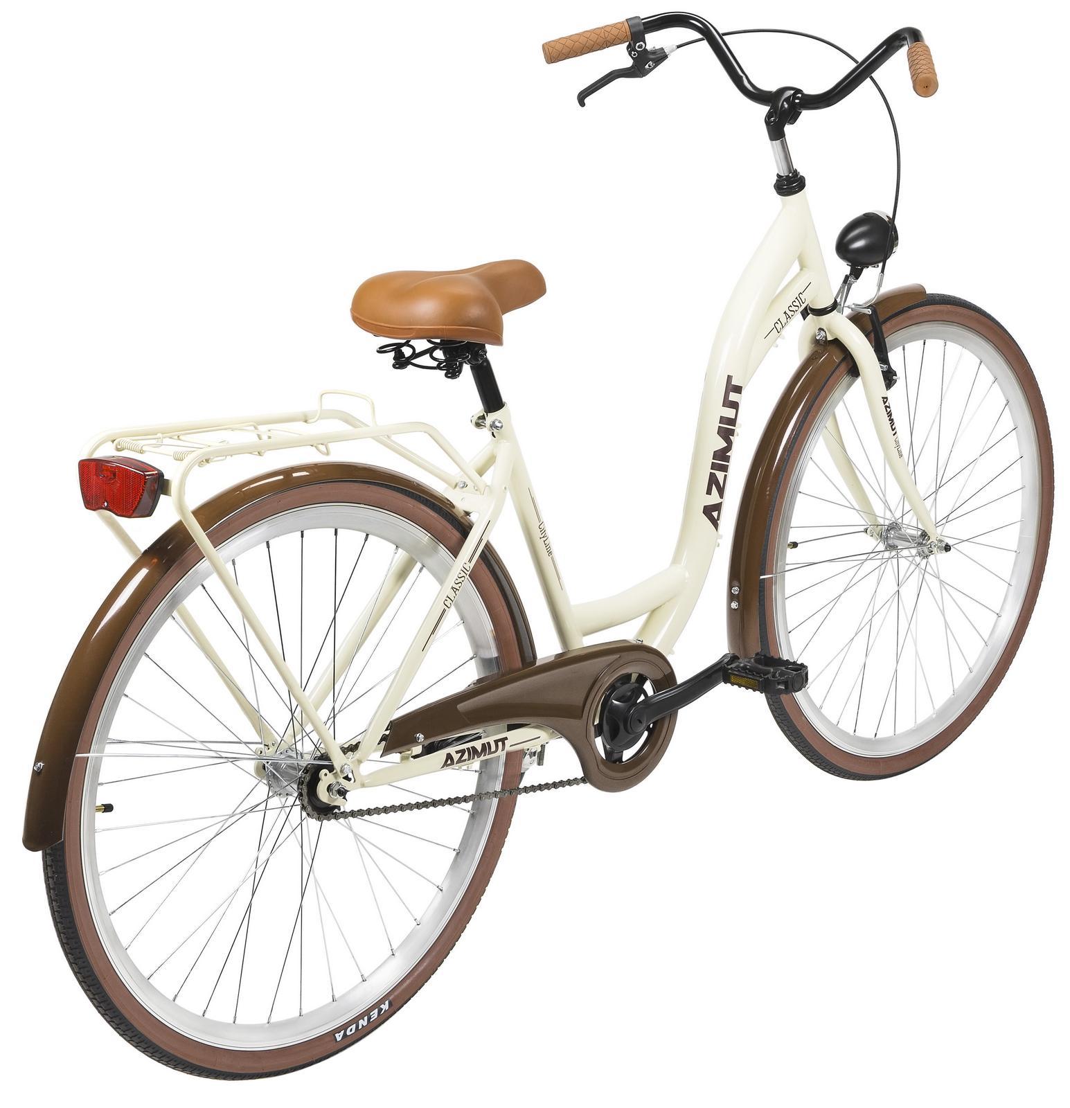 Dviratis AZIMUT Classic 28" 2025 cream, modelis - 45168, žema kaina ...