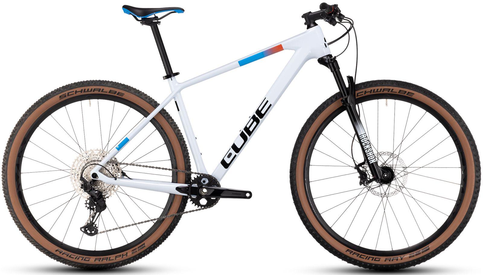 Dviratis Cube Reaction C:62 Pro 29 baltas'n'mėlynas'n'red 2023-21" / 29 ...